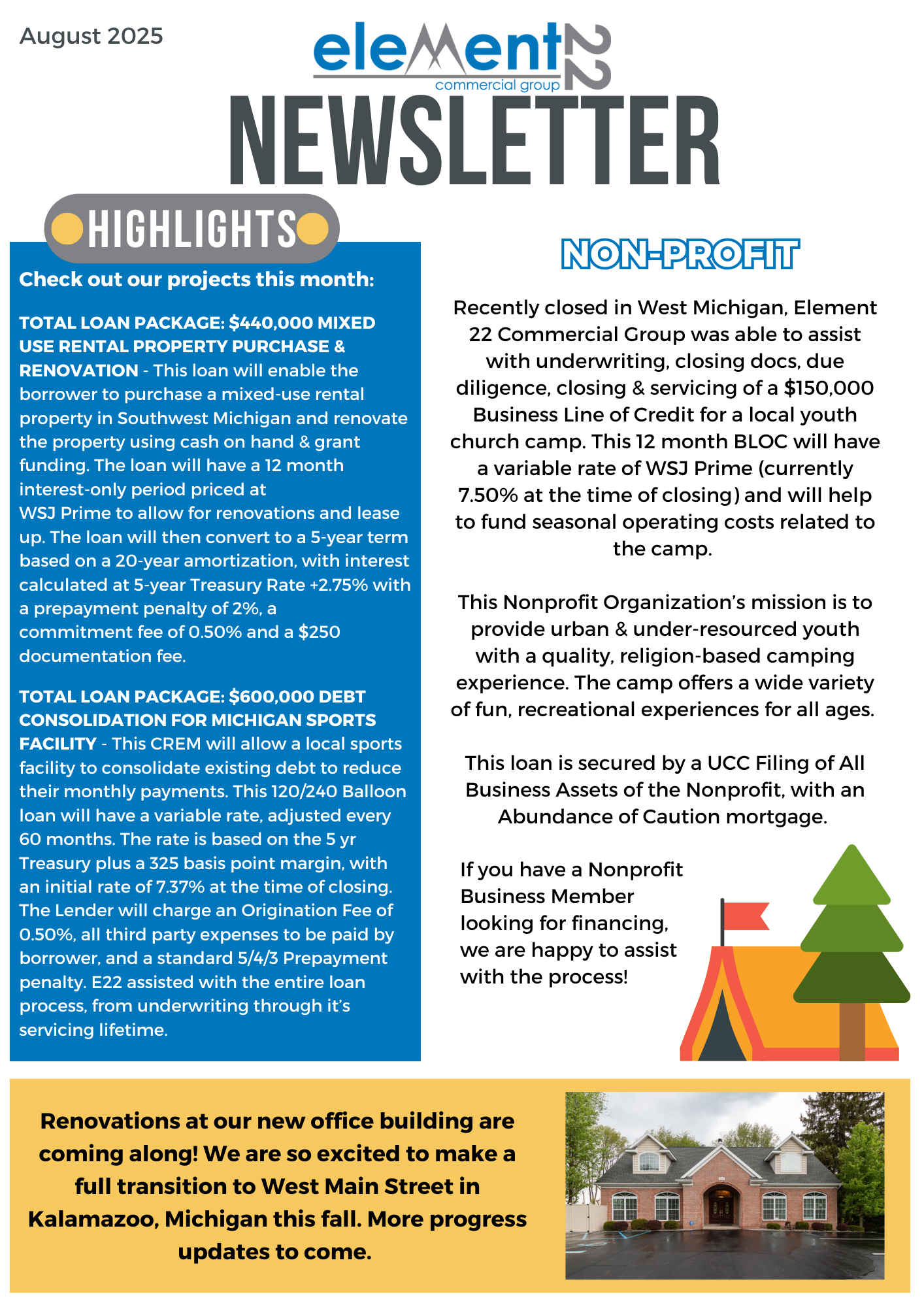 August 2025 Newsletter | Element22